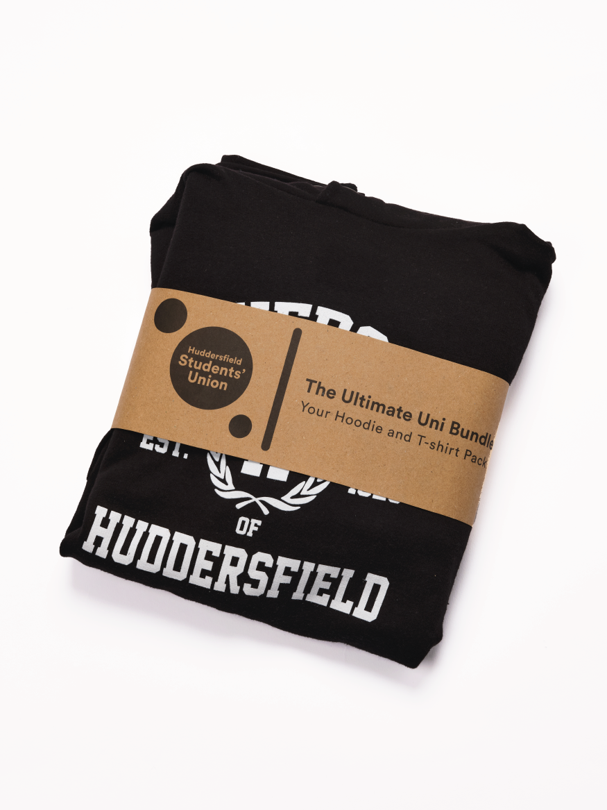Your hoodie and T-Shirt bundle – Huddersfield Students' Union Shop